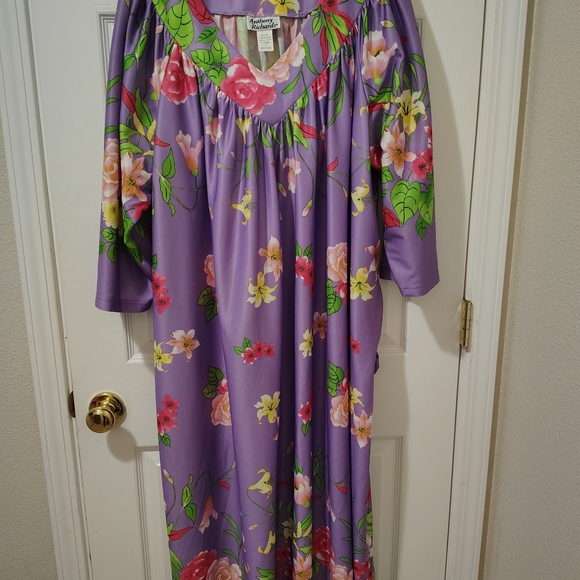 Anthony Richards | Dresses | Anthony Richards Lavender Floral Gownhouse ...
